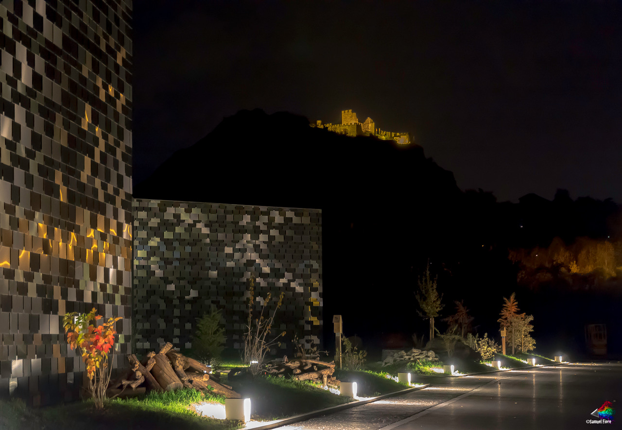 Sion by Night - By Local Photographer Samuel Fiore - Living in Sion