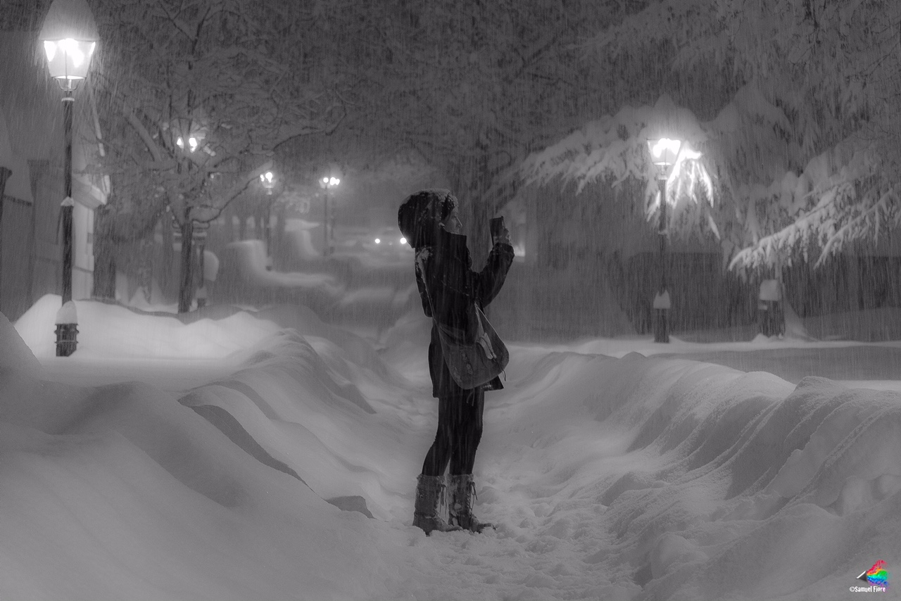 Sion in the Snow - Photos by Samuel Fiore - Living in Sion